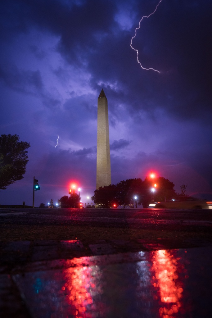 Lightning Strikes in Washington DC
